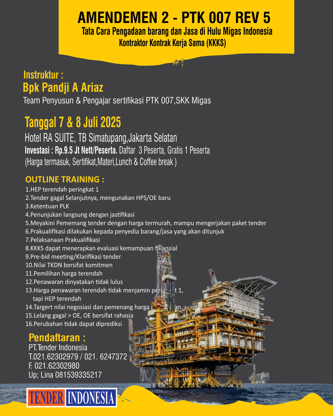 Training - Tender-Indonesia.com