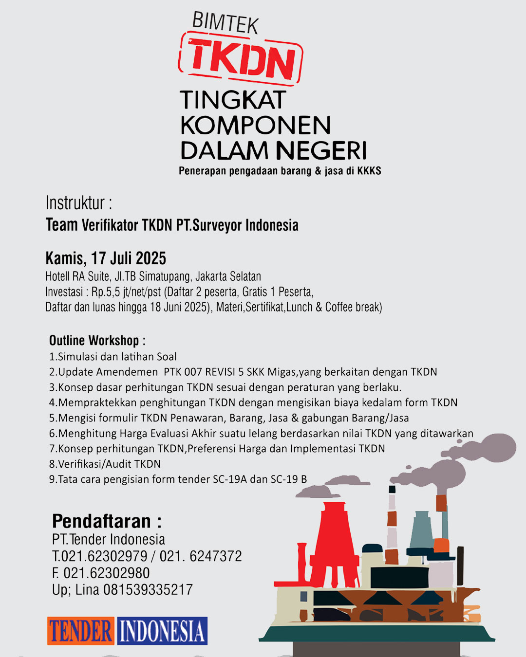 Training - Tender-Indonesia.com